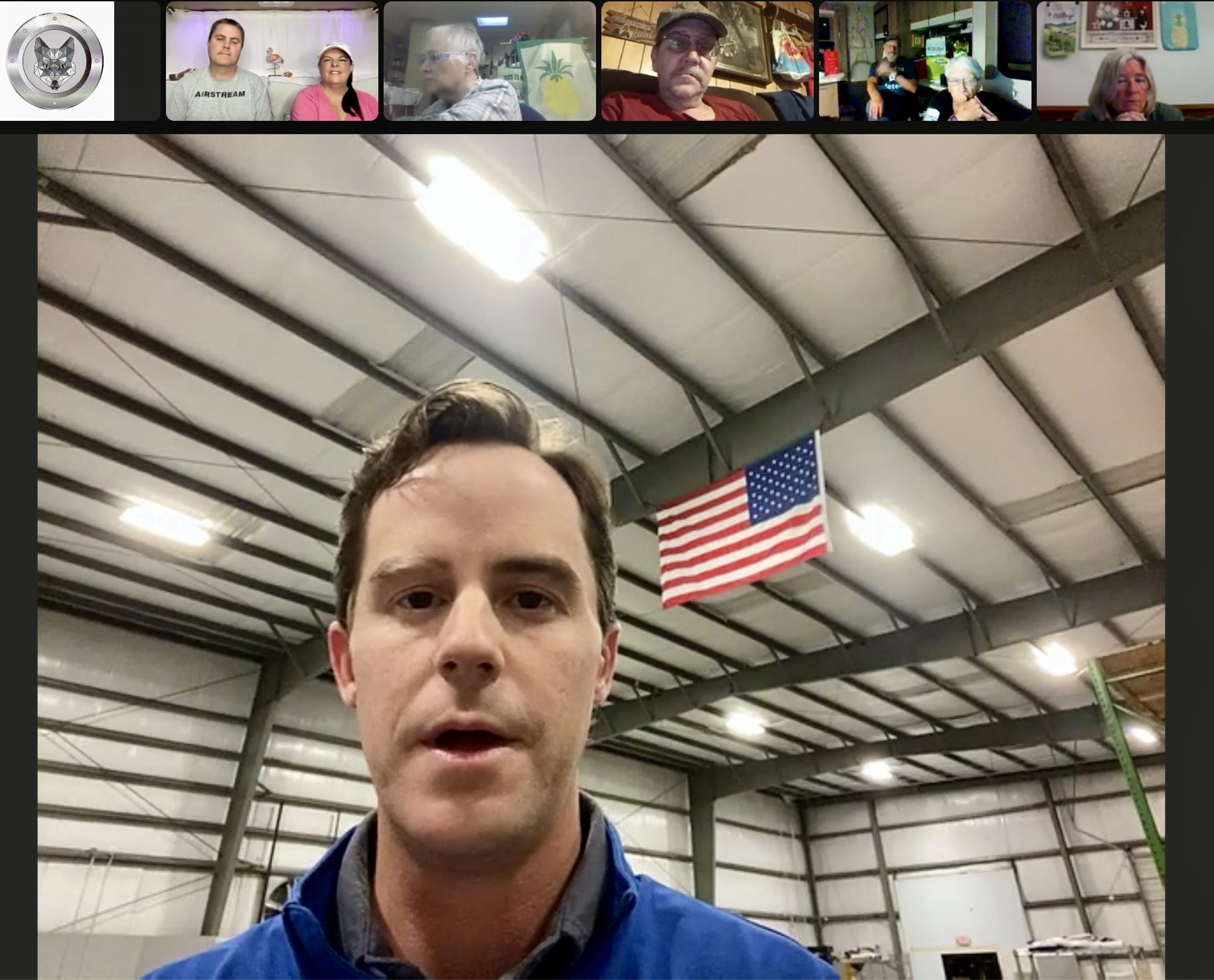 Allegiance Flags - made in the USA company tour The Riveted Fox